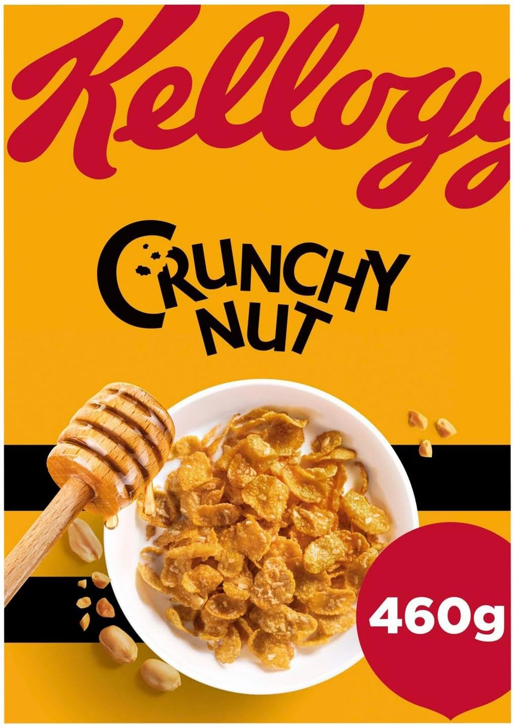 Amazon.com: Honey Ohs! Family Size Cereal, Crunchy Breakfast Cereal Os ...