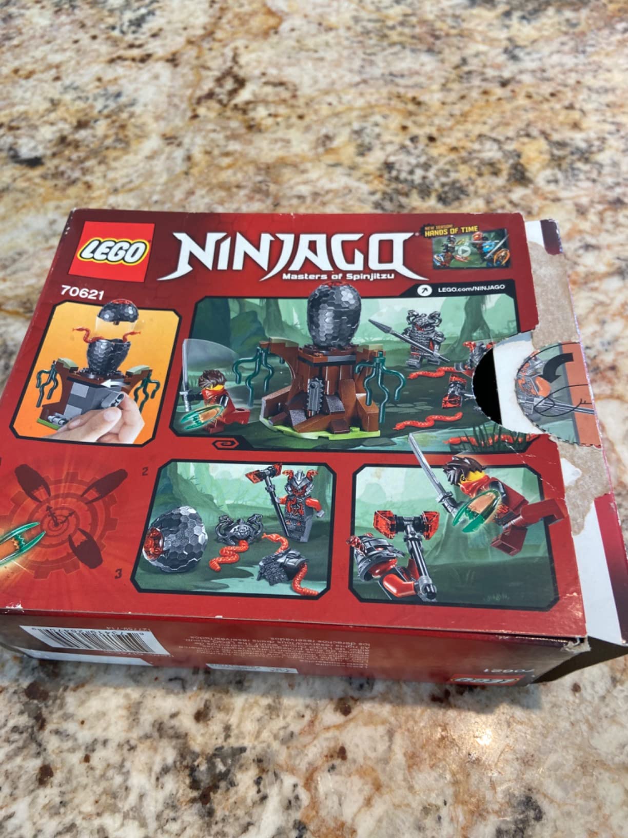 Amazon.com: LEGO Ninjago The Vermillion Attack 70621 Building Kit (83 ...