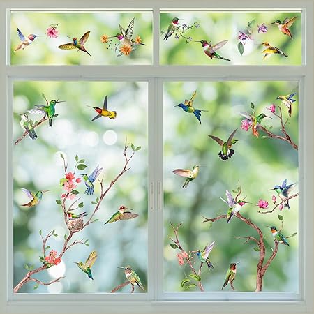 Amazon.com: Anti-Collision Window Clings / Decals to Prevent Bird ...