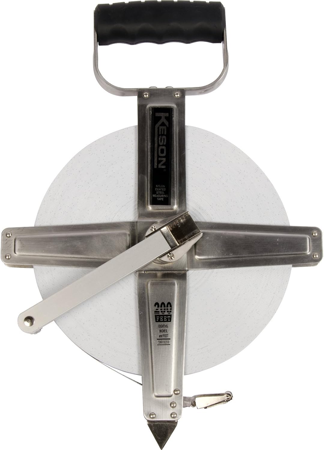 Keson SNR18200 Nylon-Reinforced Steel Blade Tape Measure with Stainless ...