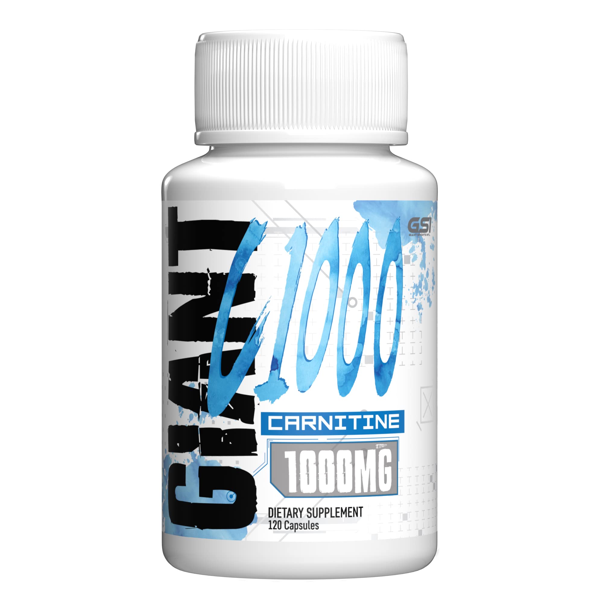 Giant Edge Performance C 1000 - Carnitina 1000 mg - 120 Capsulas - 60 ...
