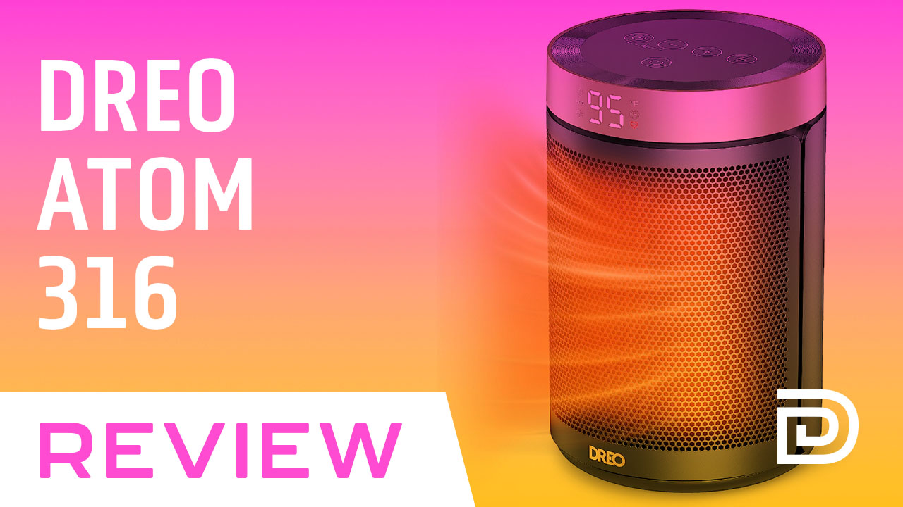 Watch Dreo Atom 316 Portable Space Heater 1500W Review on Amazon Live