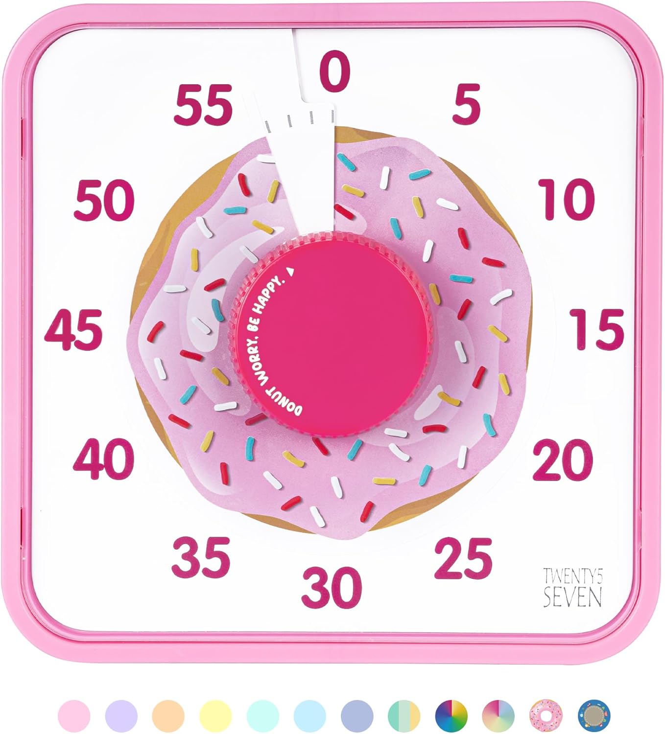Countdown Timer 7.5 inch; 60 Minute 1 Hour Visual Timer – Classroom ...
