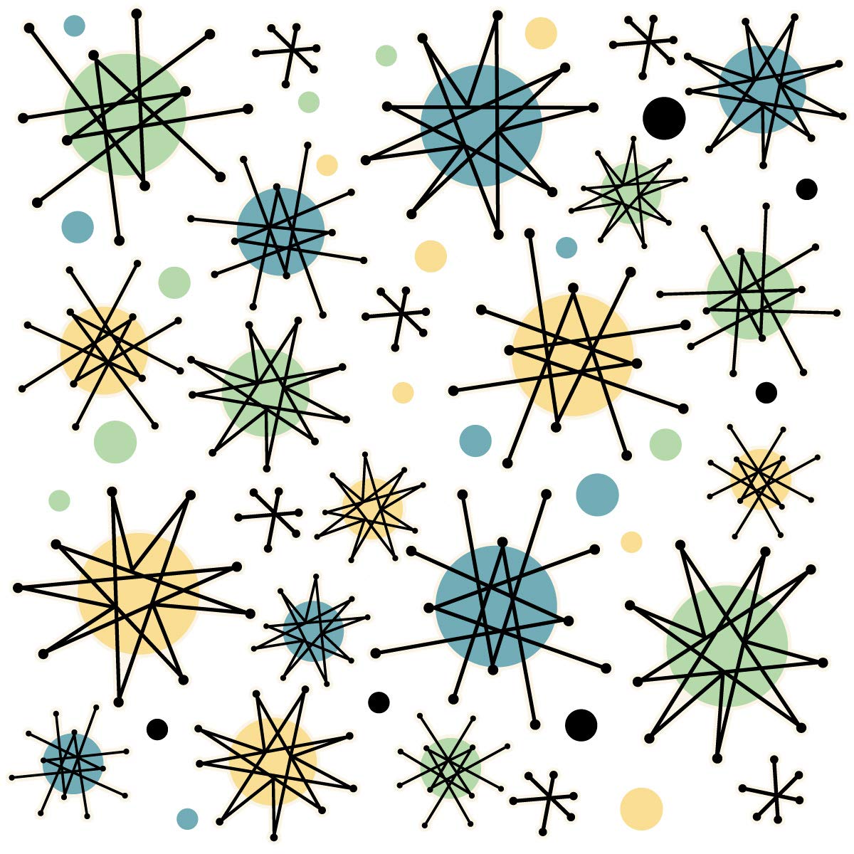 Retro Atomic Starburst