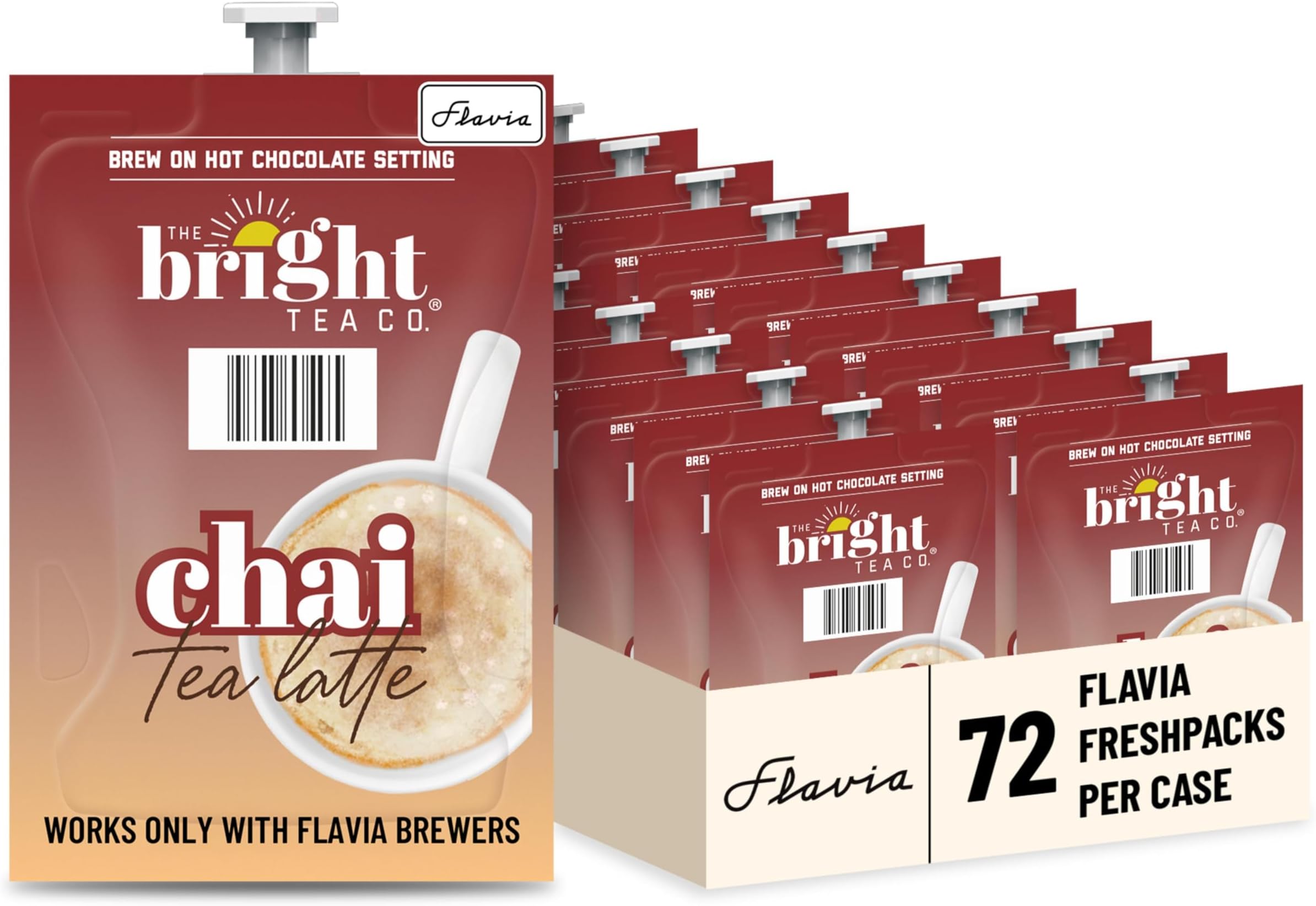 Amazon.com : Flavia Bright Tea Co., Chai Spice, 1 rail of 20 count ...