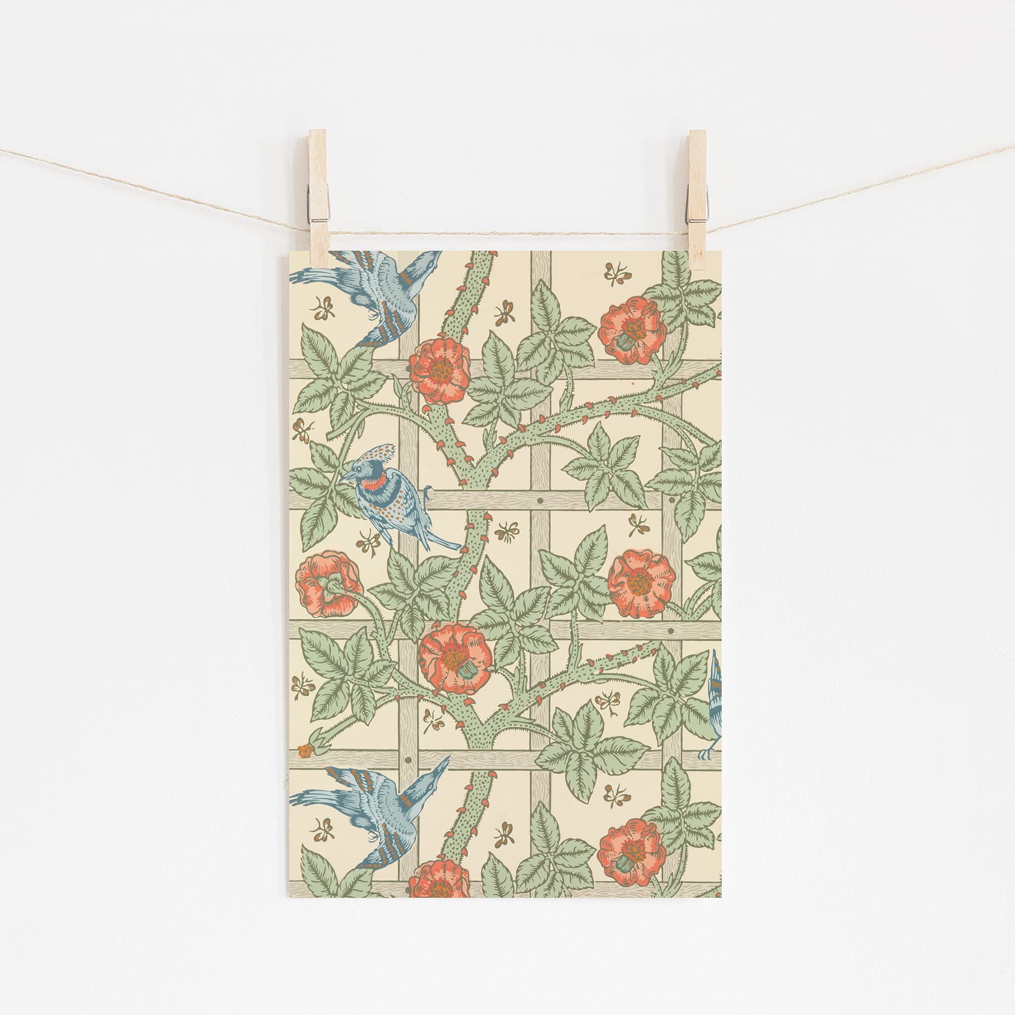 Trellis Wallpaper William Morris William Morris: Hidden Treasures