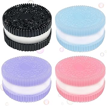 4PCS Biscuit Stress Relief Toy,Super Soft Pinching Simulation ...
