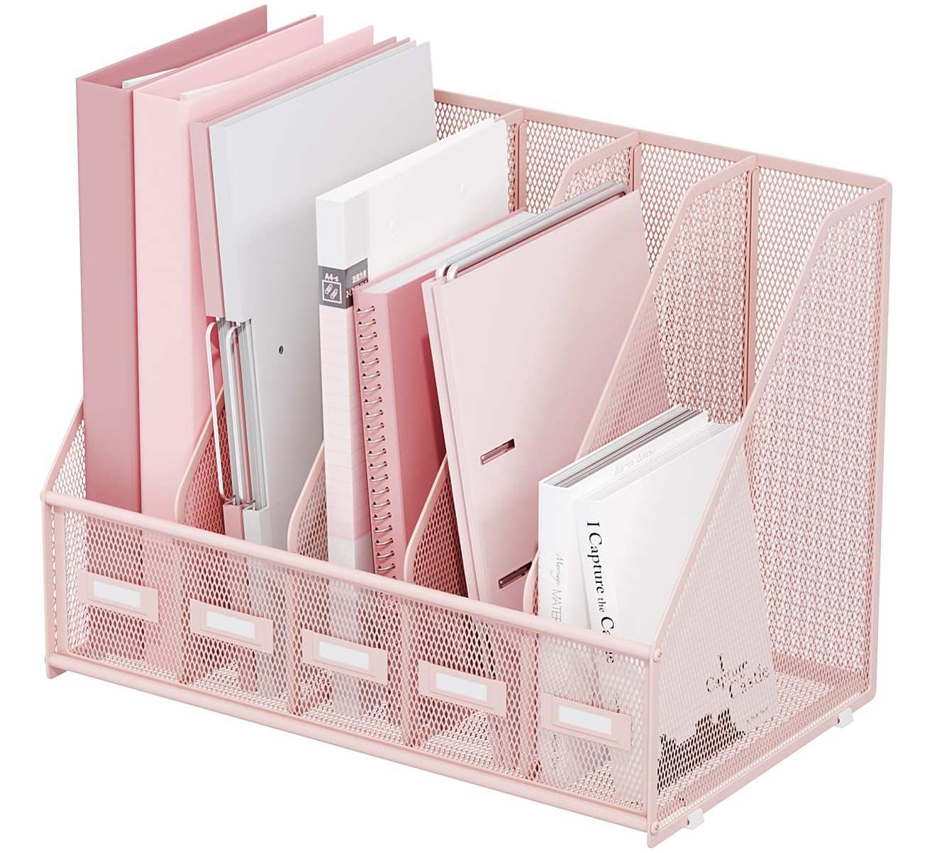 Amazon.com : Marbrasse File Organizer for Desk,Desk File Organizer with ...