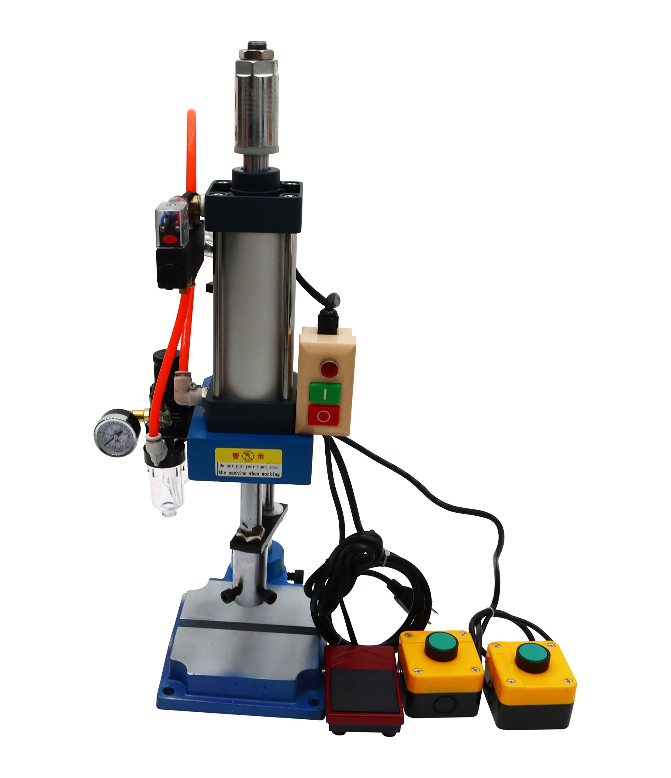 Amazon.com: INTSUPERMAI Pneumatic Punch Machine Pneumatic Punch Press ...