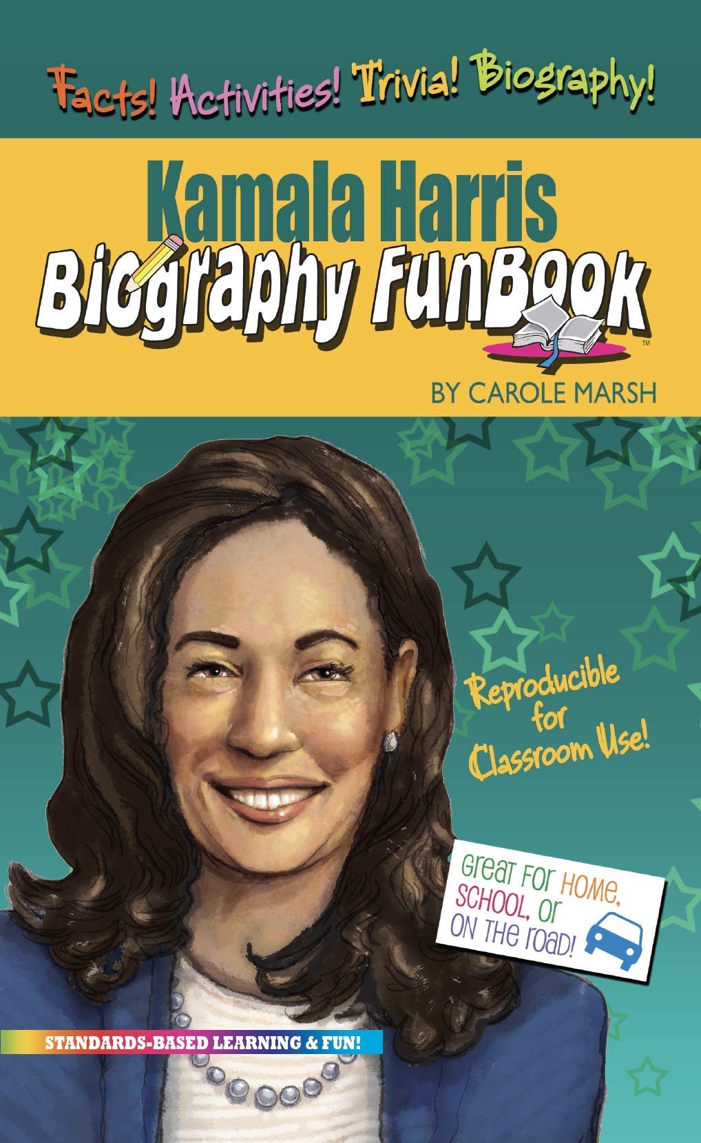 Kamala Harris Biography FunBook (Children's and Kids Activity Book ...