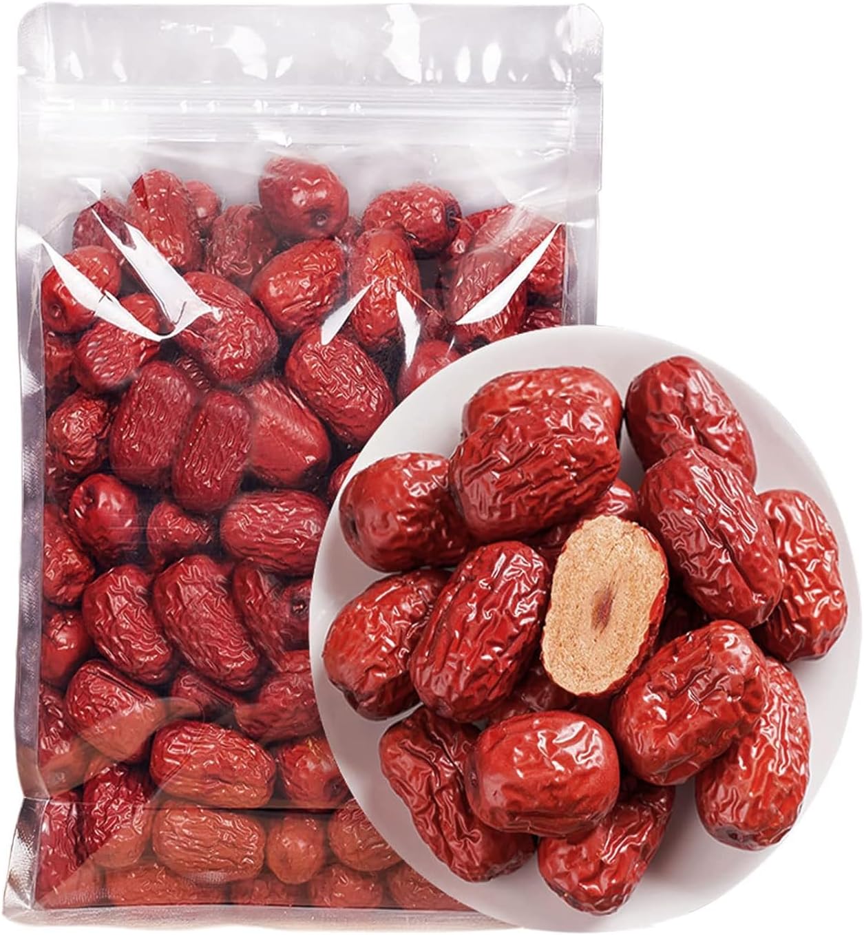 Amazon.com: XLB-TYNFD Date,Chinese Red Jujube Dates,Dried Red Date ...