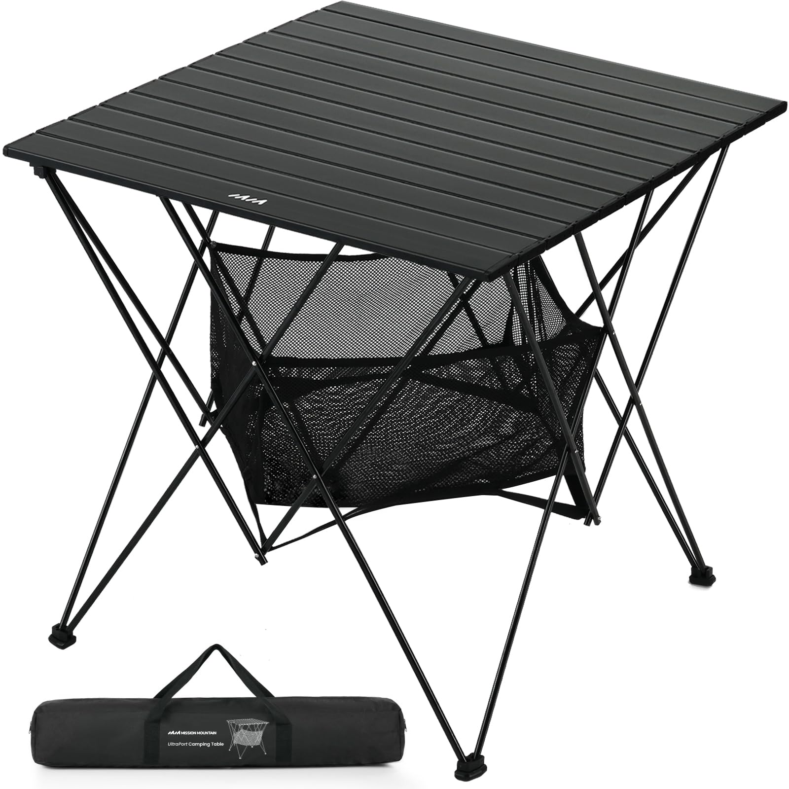 Amazon.com: MISSION MOUNTAIN UltraPort Camp Table, Outdoor Fold up ...