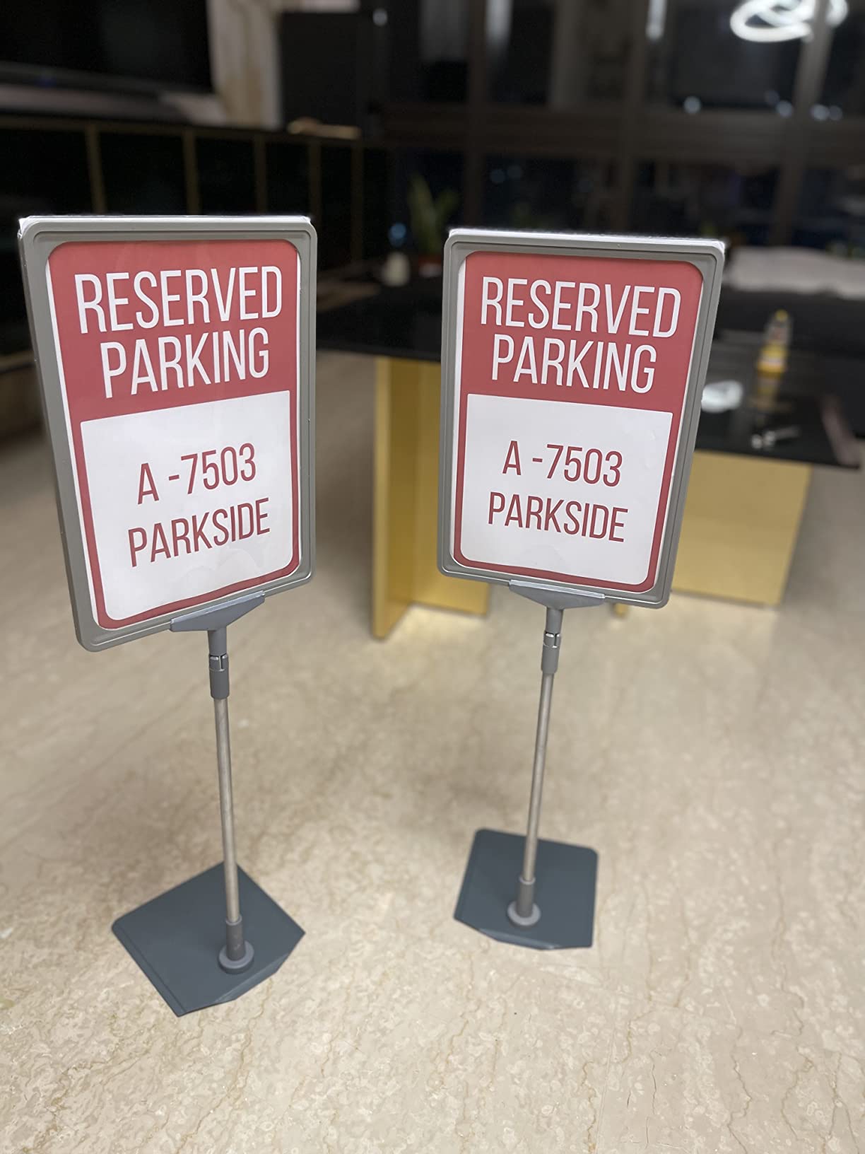 Infomate FRA Frame Pocket A4 Paper Display with Floor Stand - Grey, 60 ...