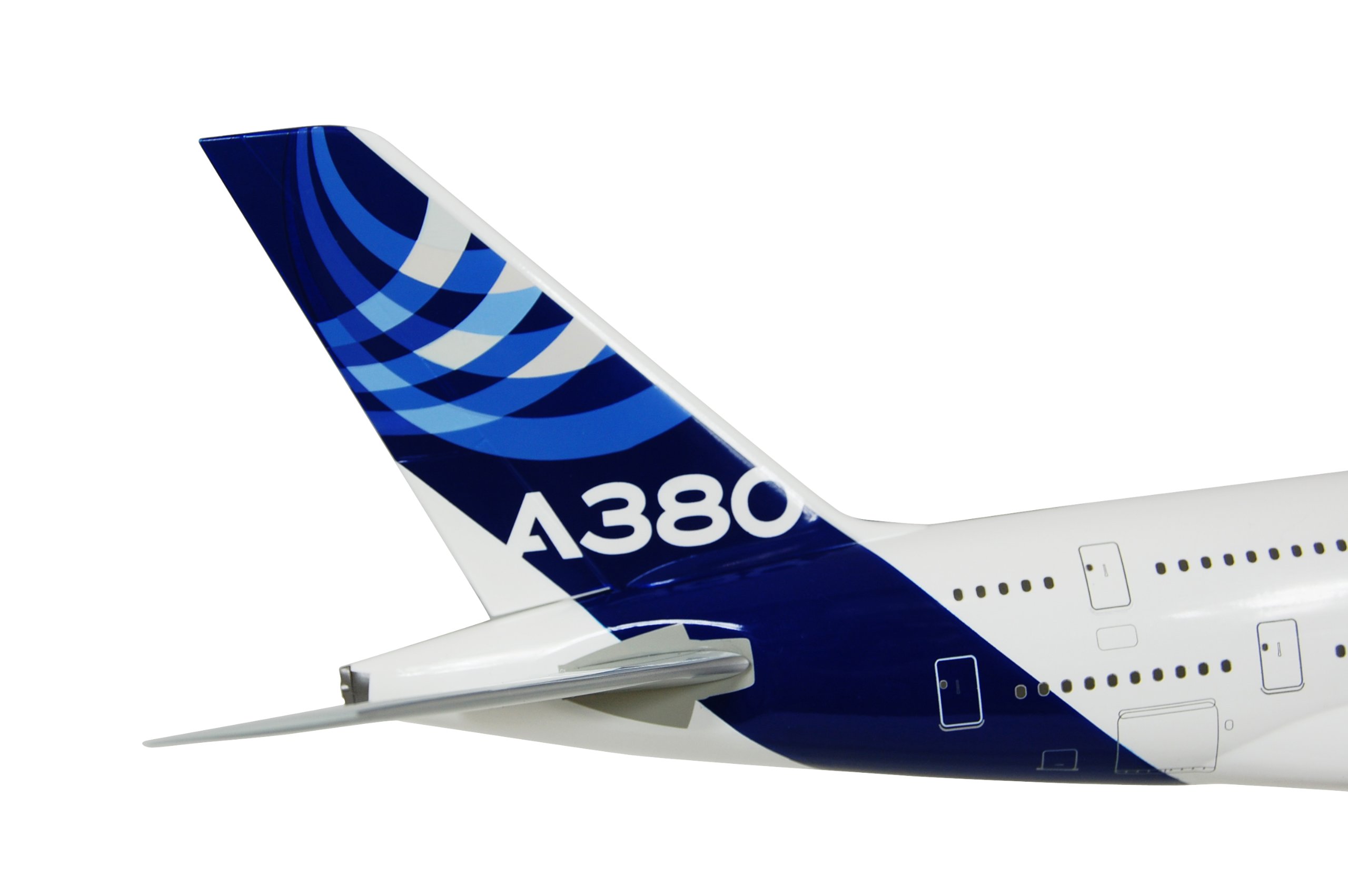 Airbus A380 Tail Airbus A380 800 Commercial Aircraft "Emirates