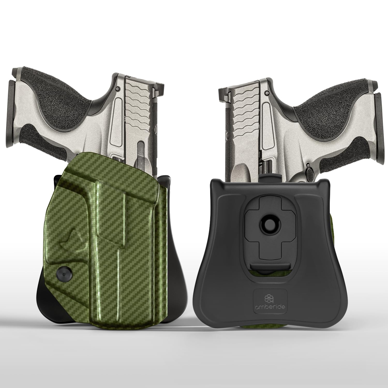 Snapklik.com : Amberide OWB KYDEX Holster Fit: Smith & Wesson M&P ...