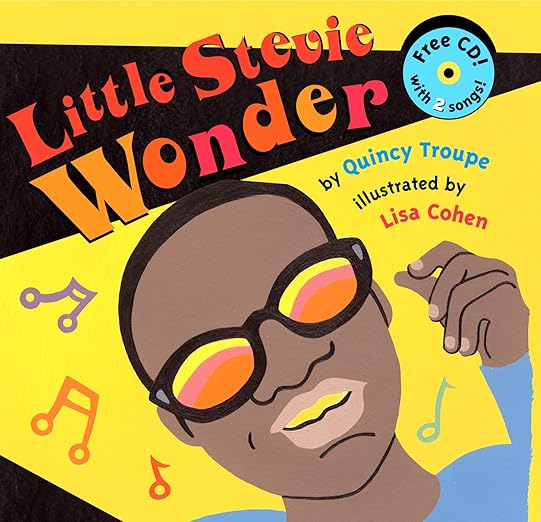 Amazon.com: Little Stevie Wonder: 9780618340606: Troupe, Quincy, Cohen ...