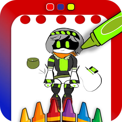 Murder Drones coloring book - App on Amazon Appstore