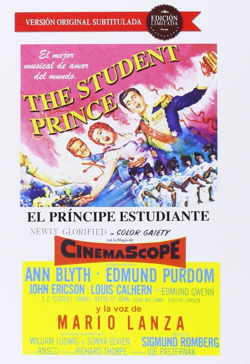 El Príncipe Estudiante DVDr 1954 The Student Prince: Amazon.ca: Movies ...