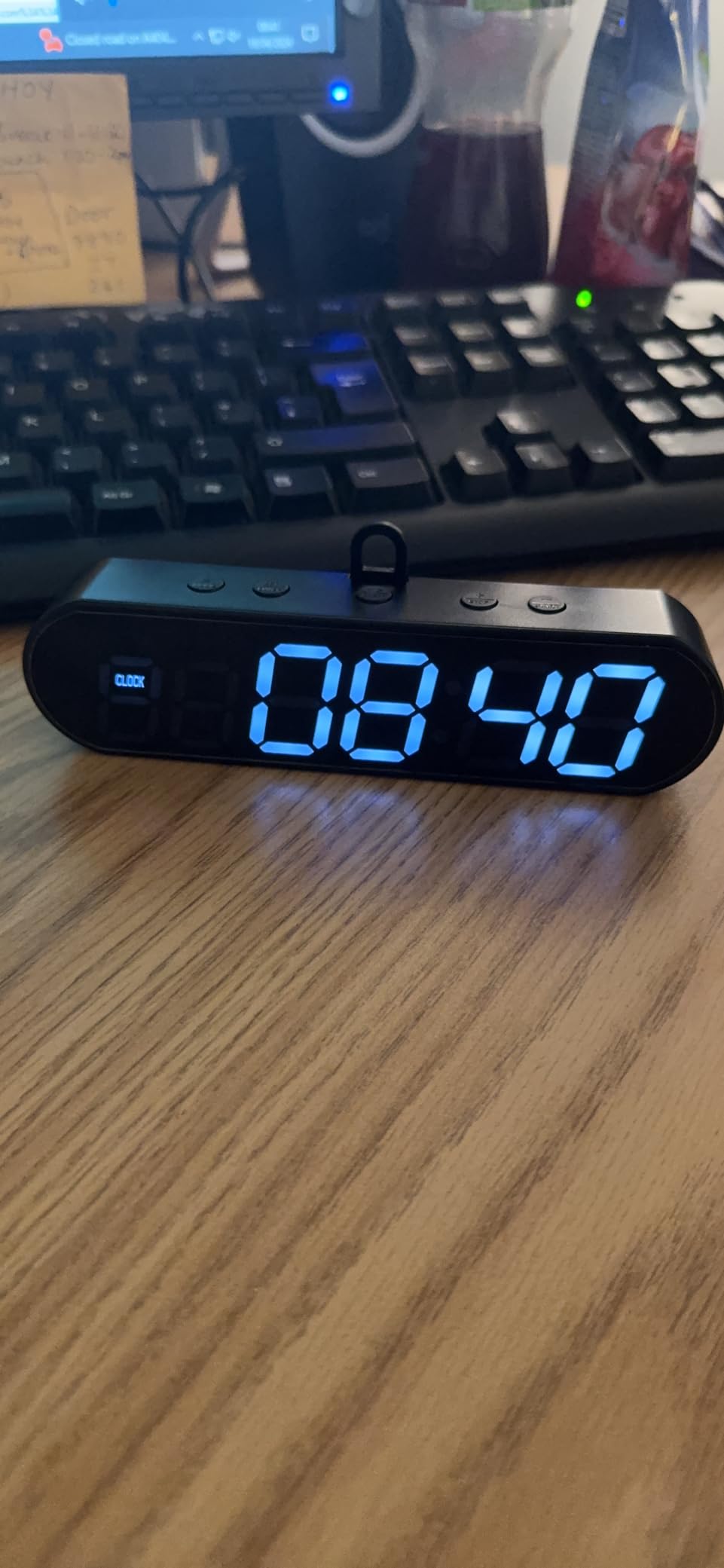 Portable Gym Timer Sports Fitness Timer Clock Multifunctional USB ...