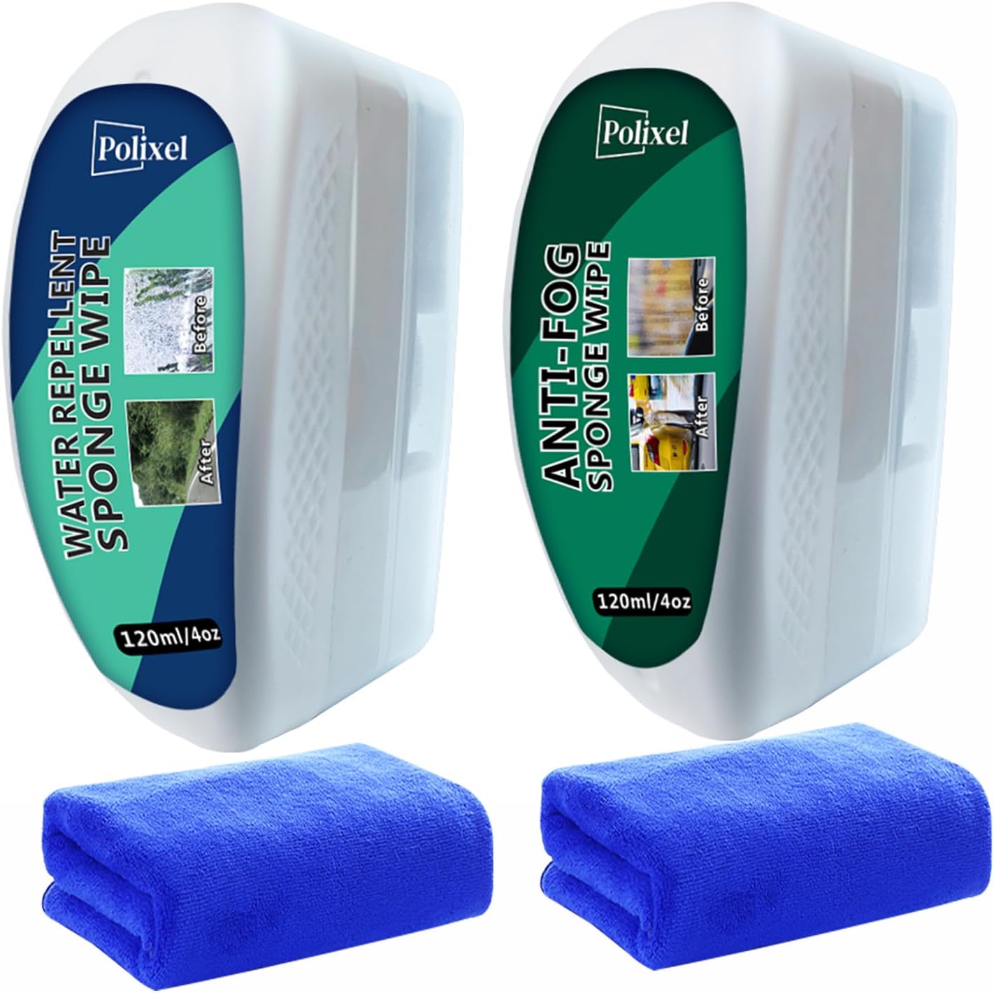 Amazon.com: POLIXEL Glass Water Repellent & Anti Fog Kit, Hydrophobic ...