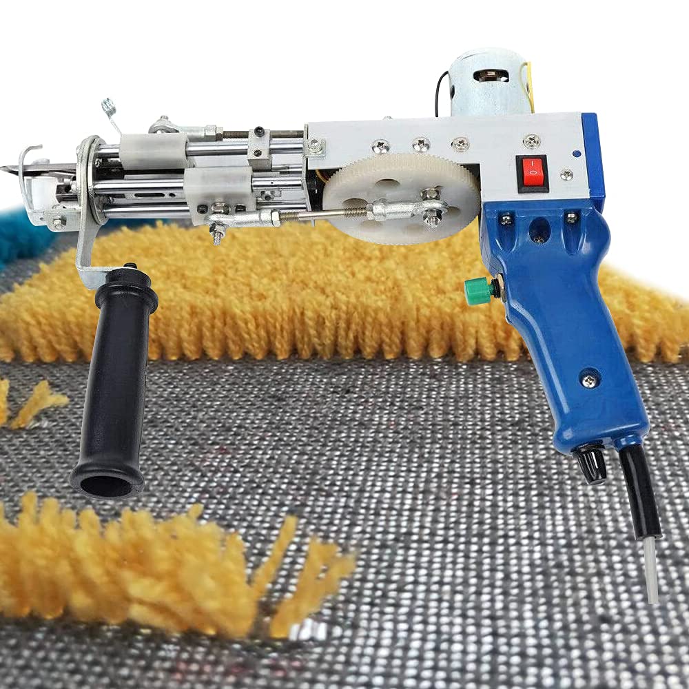 Buy Electric Carpet Tufting 12-22 Steps/s Tufting Cut Pile Rug Tufting ...