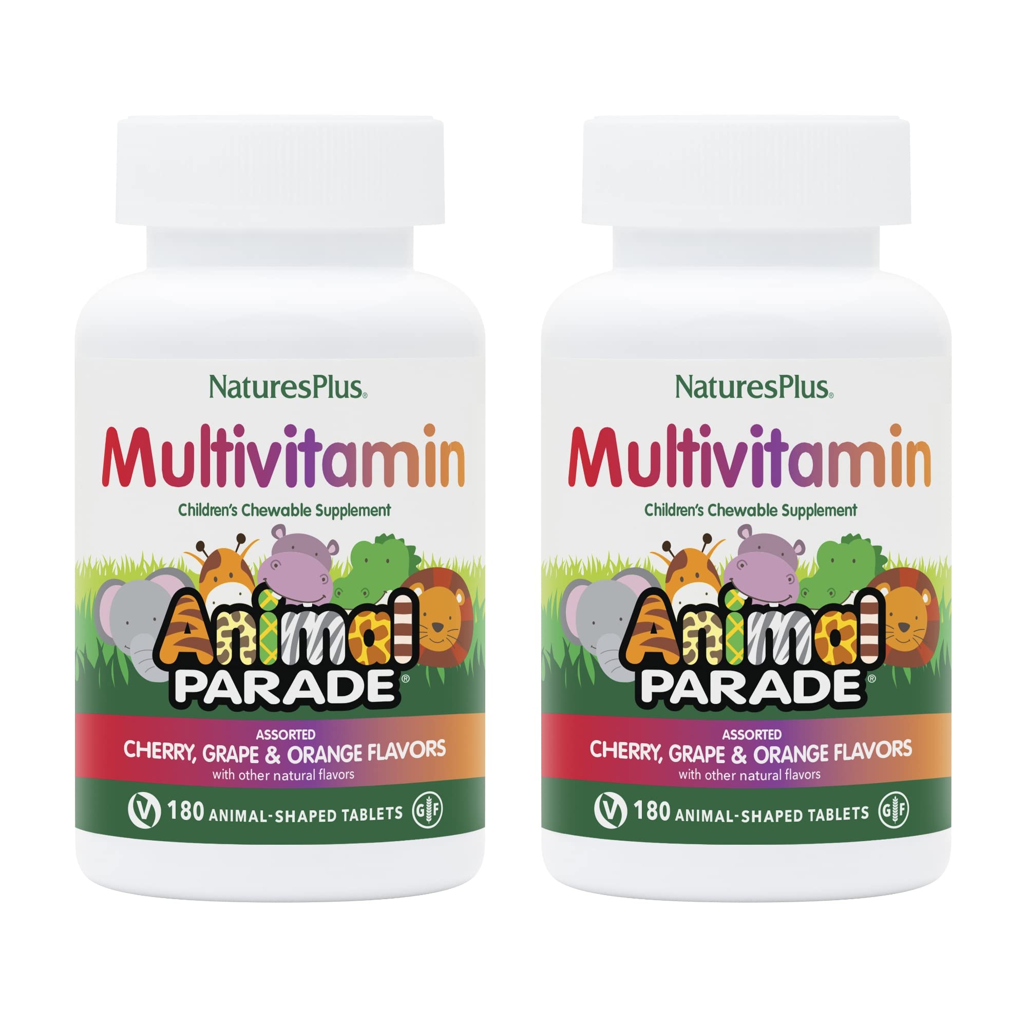 Snapklik.com : NaturesPlus Animal Parade Childrens Chewable ...