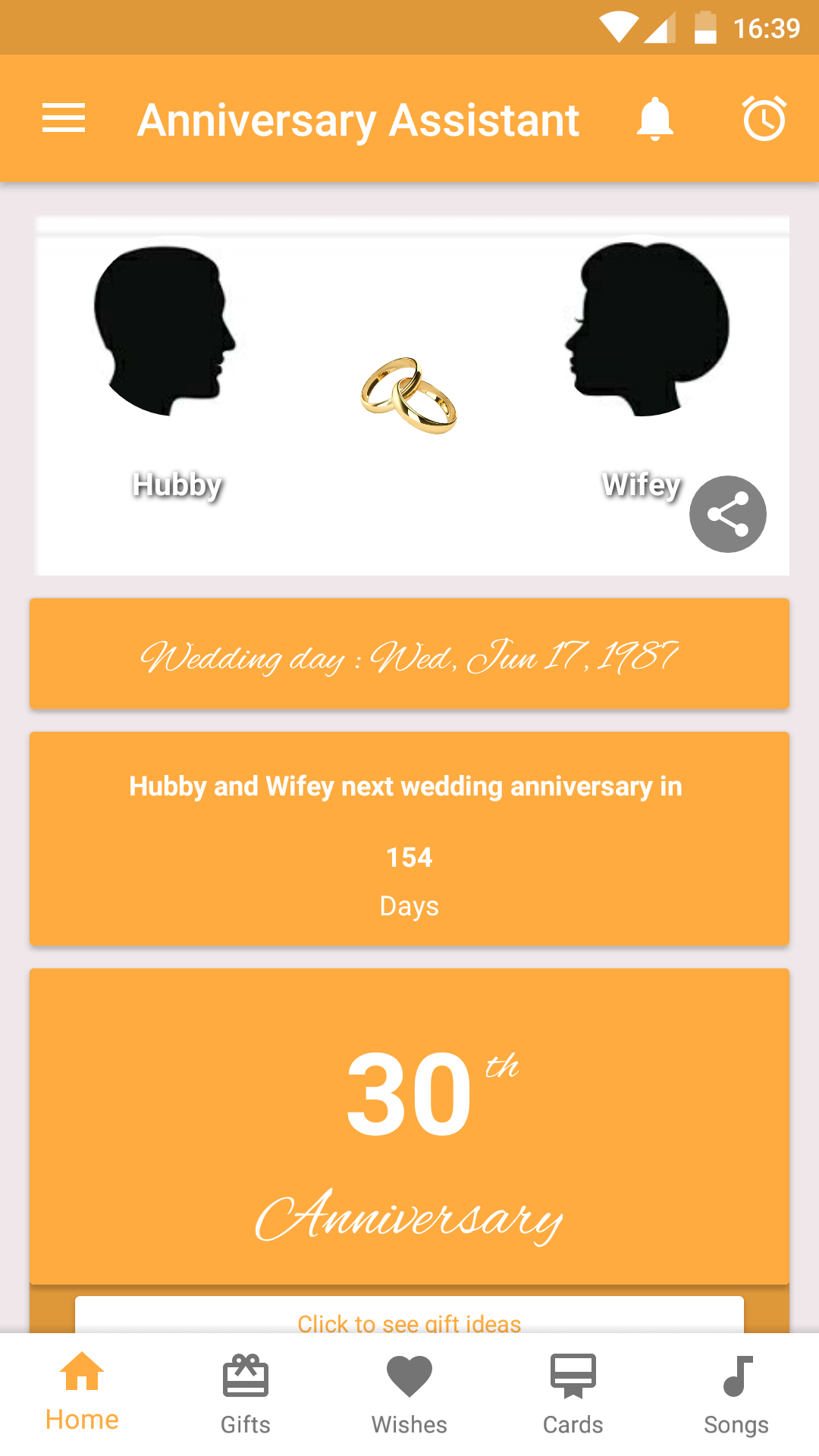 Anniversary Countdown - App on Amazon Appstore