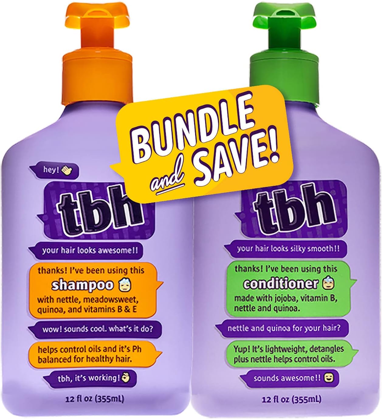 Amazon.com : TBH Kids Teen Hygiene Starter Kit- Shampoo, Conditioner ...