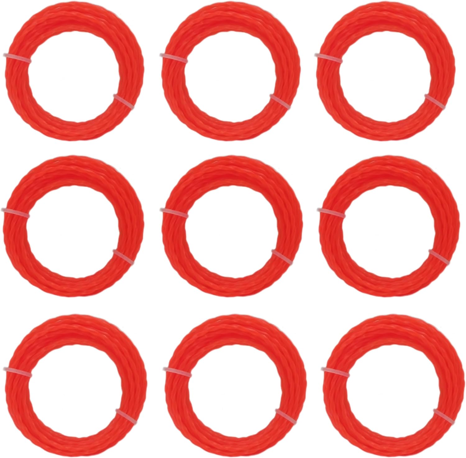 Amazon.com: PEHUAP AL2420P Pre-Cut String Trimmer Twisted Line 0.095 ...