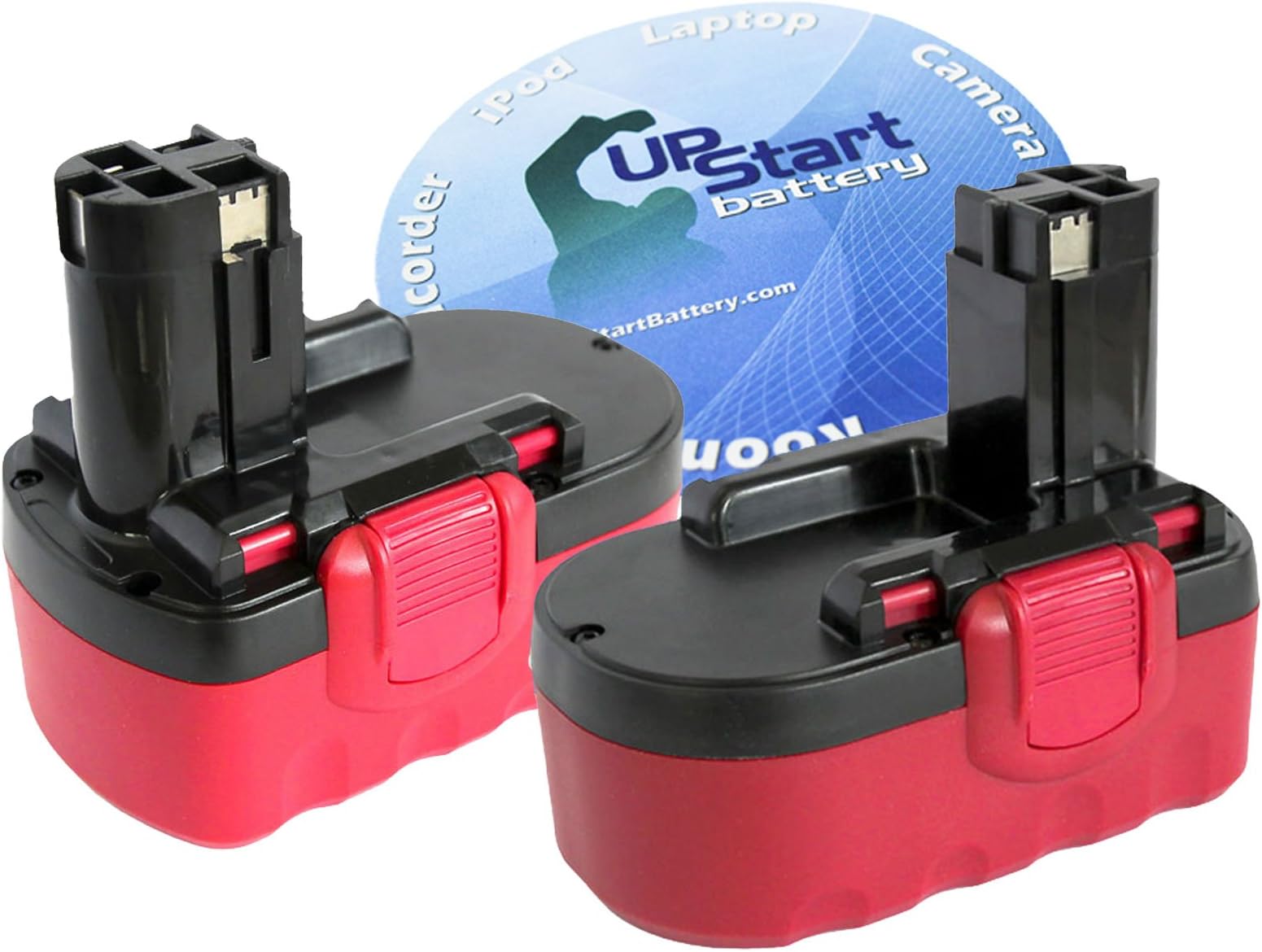 2-Pack Bosch 18V Battery Replacement - Compatible with Bosch BAT181 ...