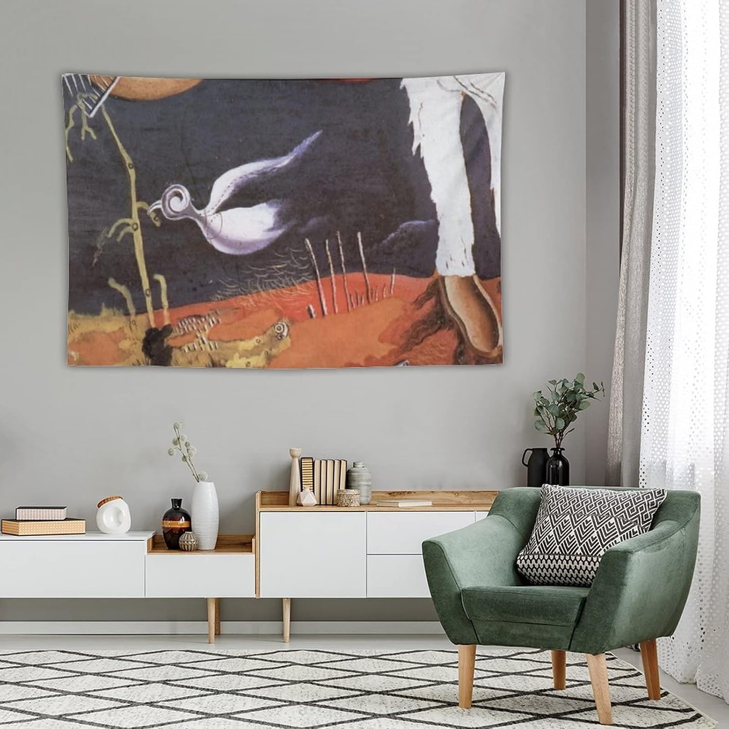 YWVWY Salvador Dali Painting The Rotting Bird Picture Print Wall Art ...