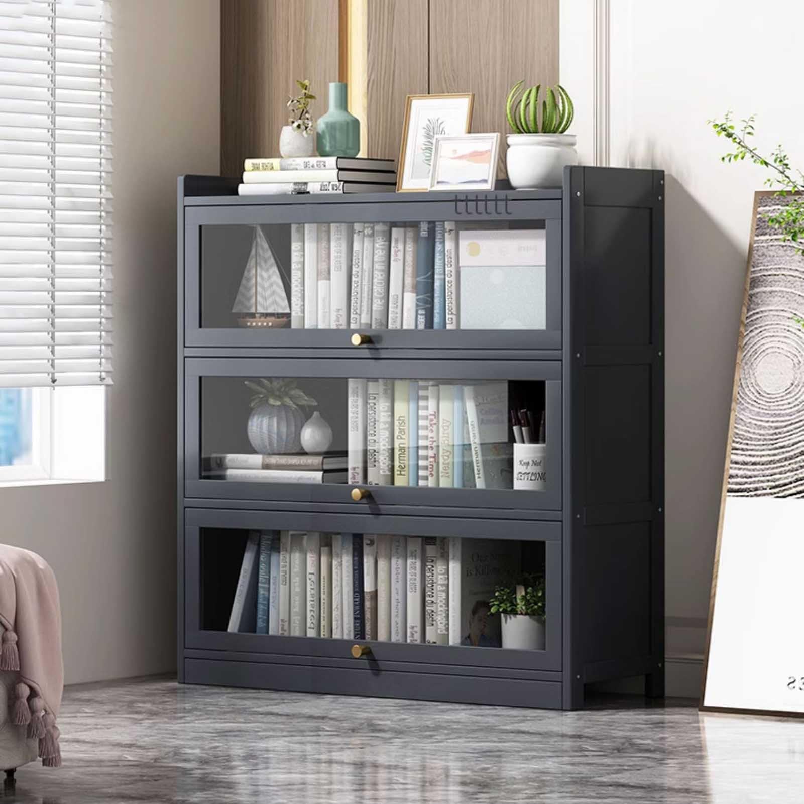 TANZEM Figure display cabinet/Transparent Display Cabinet with Flip Up ...