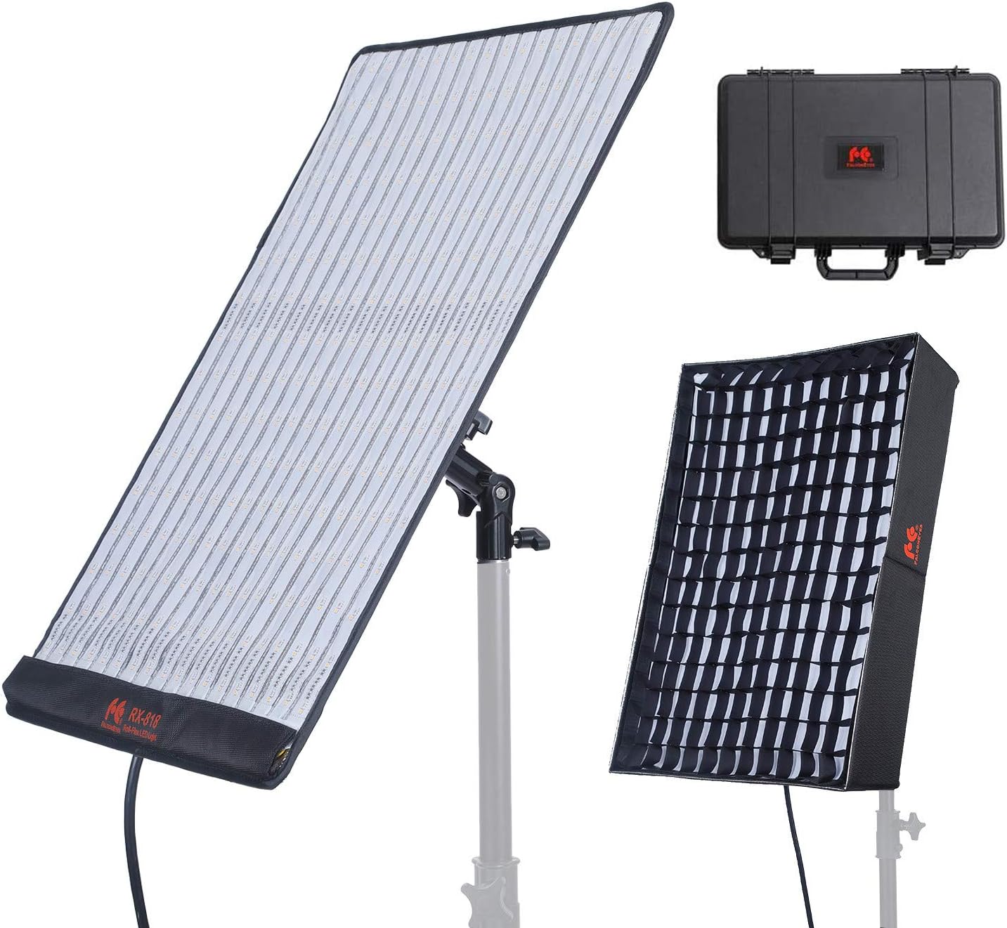 Amazon.com : Falcon Eyes New Version RX-818 RGB 100W Output Color ...