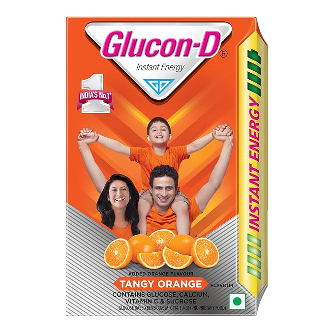 Glucon-D Tangy Orange Glucose Powder