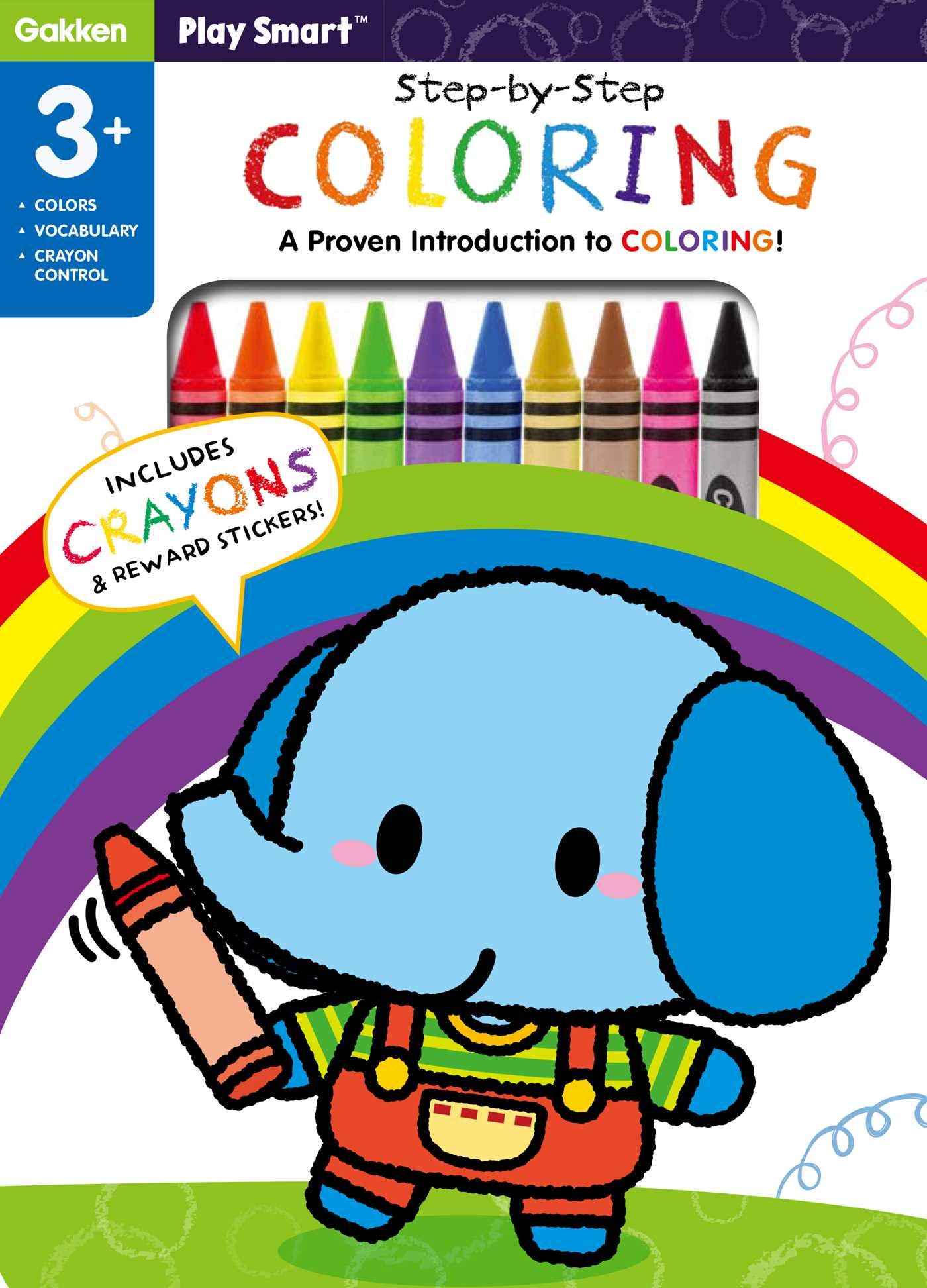 Play Smart Step-by-Step Coloring: A Proven Introduction to Coloring ...