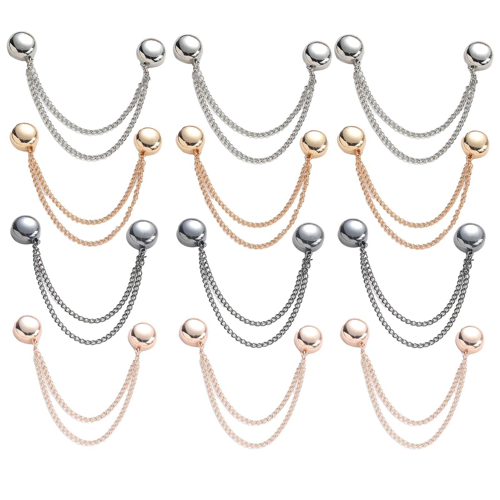 Amazon.com: YOKUSHI 12 Pcs Multi-function Magnetic Clothing Clips with ...