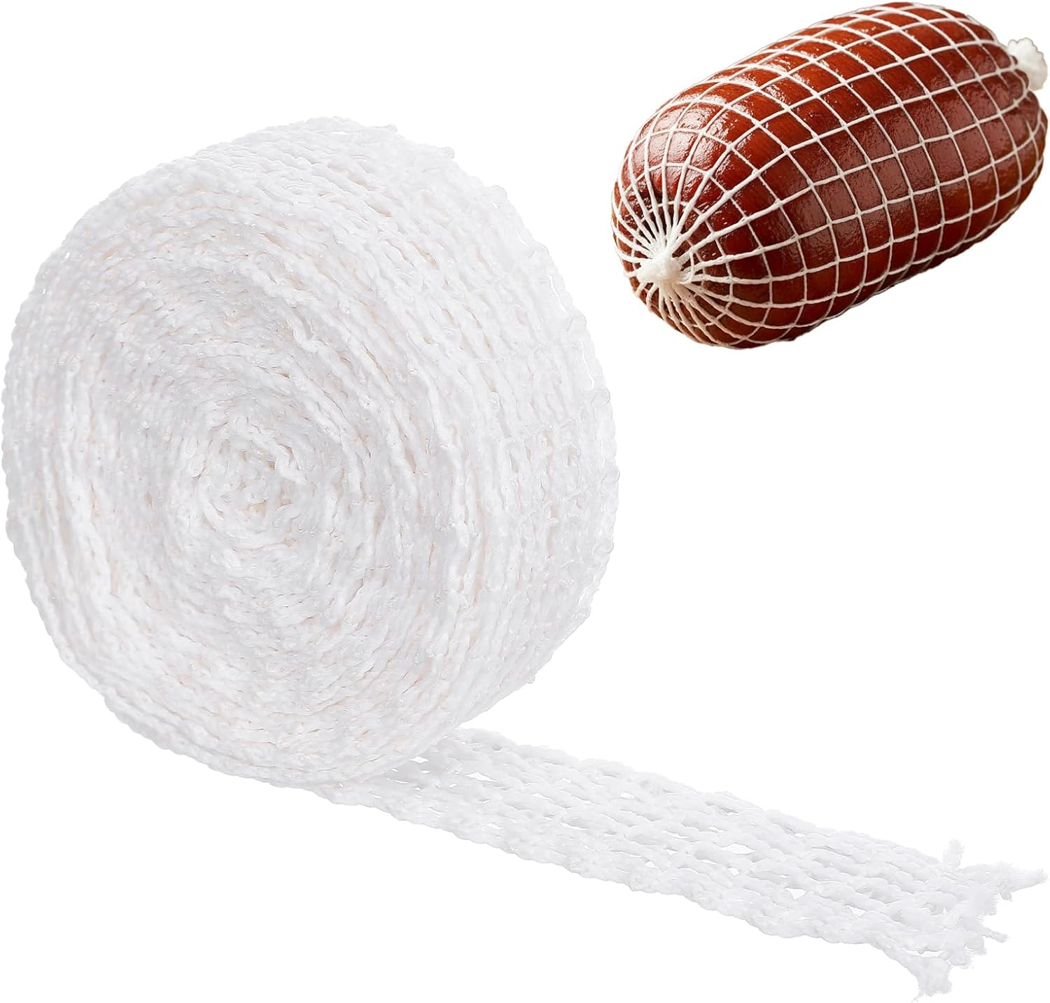 Amazon.com: cobee 5m Meat Netting Roll, Size 16 Sausage Netting Elastic ...