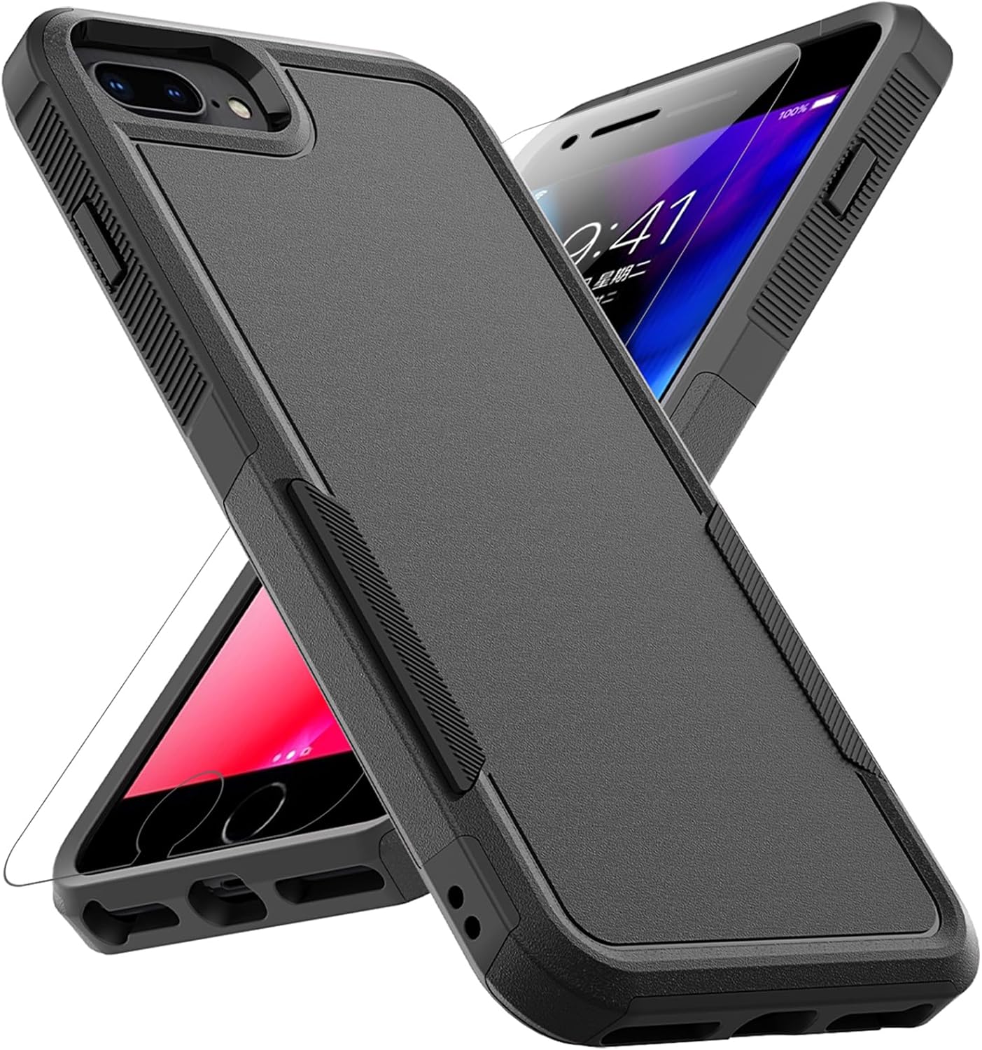 Amazon.com: MDCN for iPhone 8 Plus case, iPhone 7 Plus Case: Dual Layer Protective Heavy Duty ...
