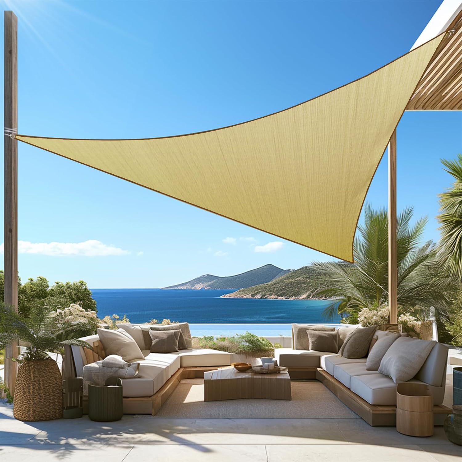 Amazon.com : SHELTER Sun Shade Canopy, Shade Sail, Sun Shade Sail ...