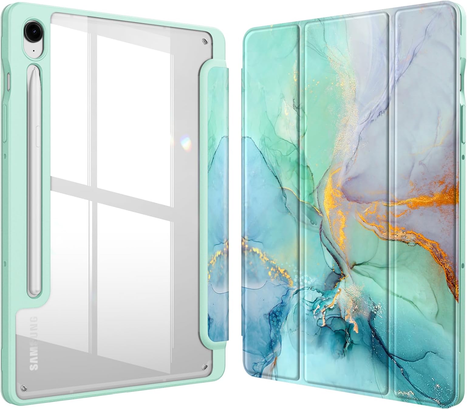 Fintie Capa fina híbrida para Samsung Galaxy Tab S9 FE 5G 10,9 polegadas/Galaxy Tab S9 11 ...