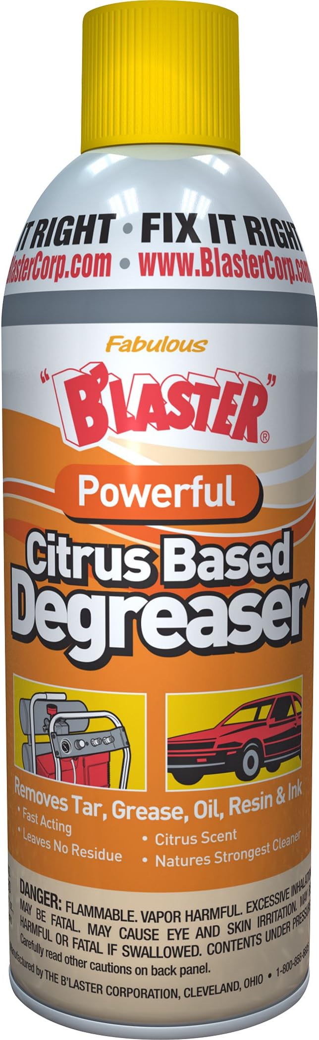 Amazon.com: B'laster 16-CBD Powerful Citrus Based Degreaser - 11-Ounces