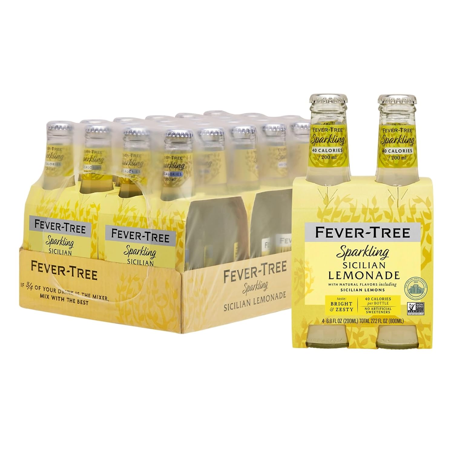 Amazon.com: Fever-Tree Sparkling Sicilian Lemonade - Premium Quality ...