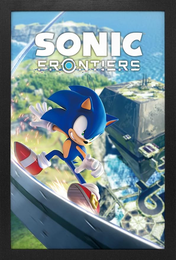 Amazon.com: Pyramid America - Sonic Poster - Sonic Frontiers Cover - 11 ...