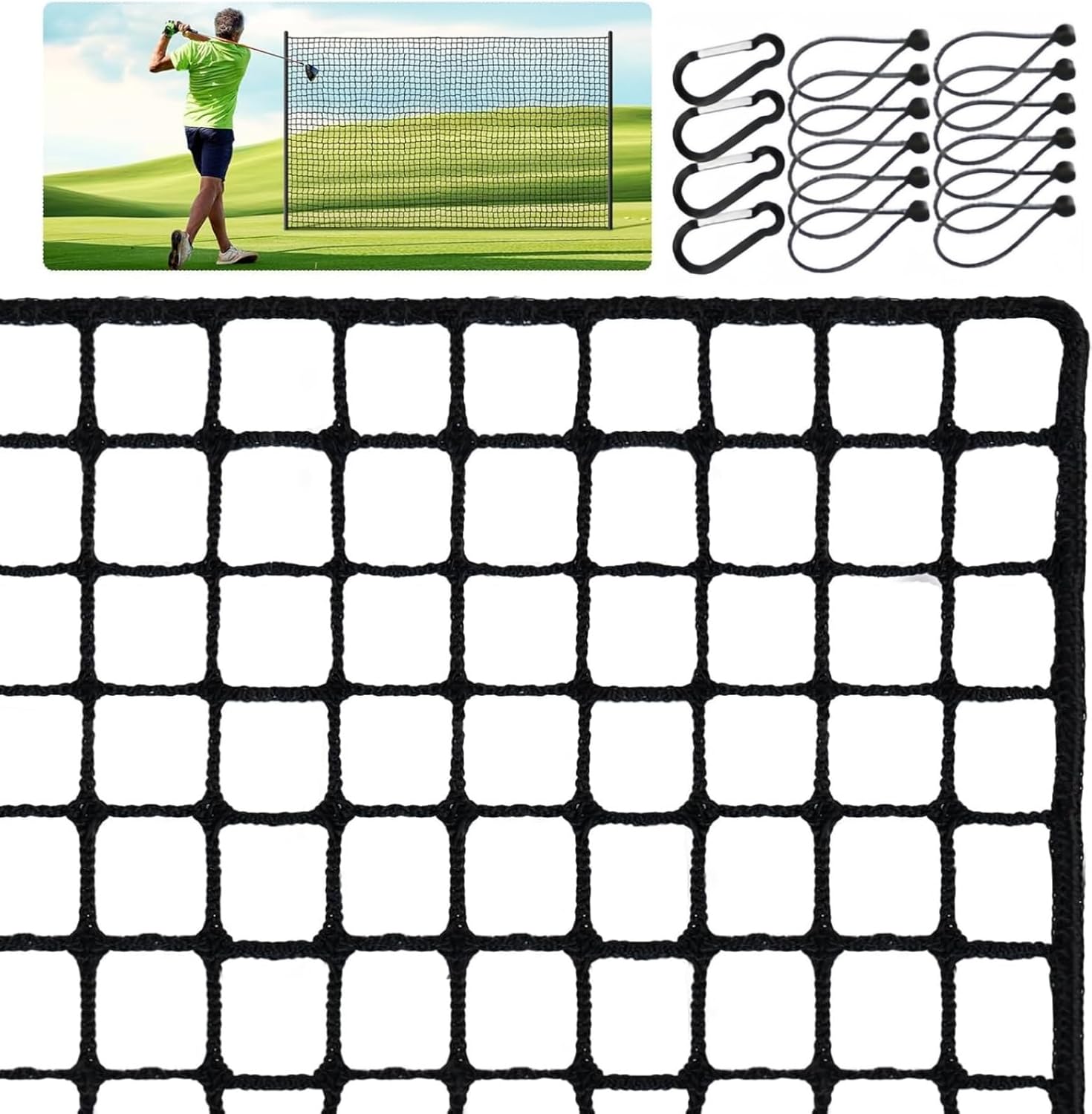 Ssumght Golf Net, 3m×3m Golf Practice Net for Backyard,Indoor Sports ...