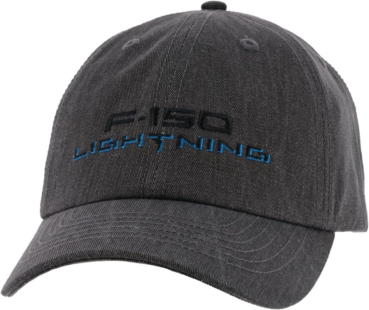 Ford Trucks Men's F-150 Lightning Enzyme Wash Hat, Grey, One Size at ...