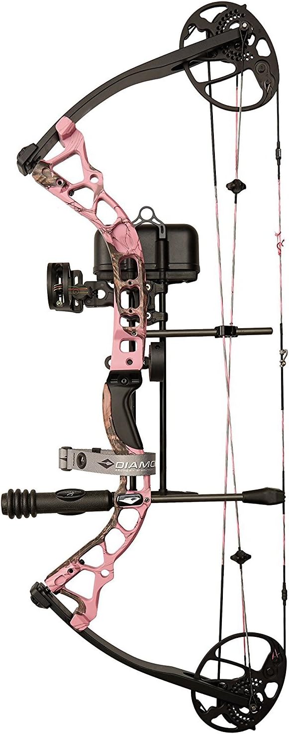 Amazon.com : Diamond Archery Infinite Edge Pro Bow Package, Pink Blaze ...