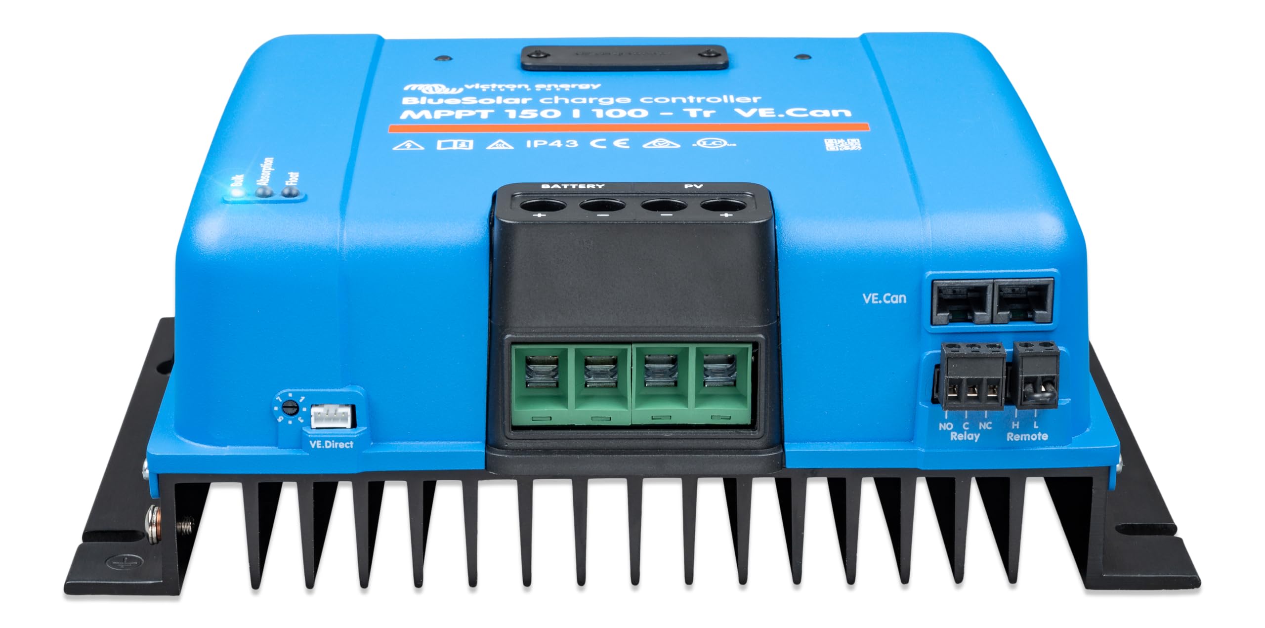 Amazon.com: Victron Energy BlueSolar MPPT Tr Solar Charge Controller ...