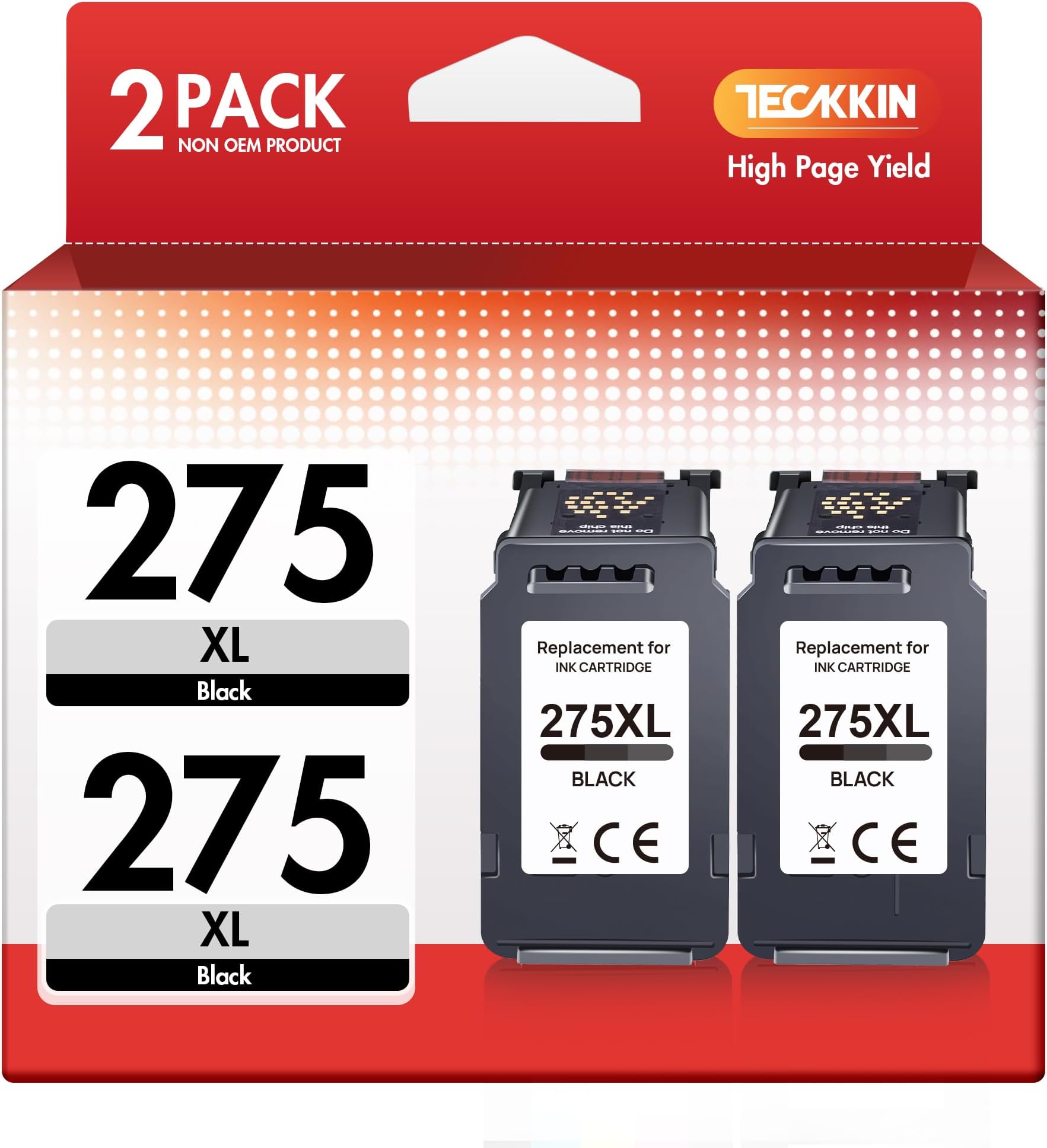 Amazon.com: PG 275XL Black Ink Cartridge for Canon 275XL Black Ink ...