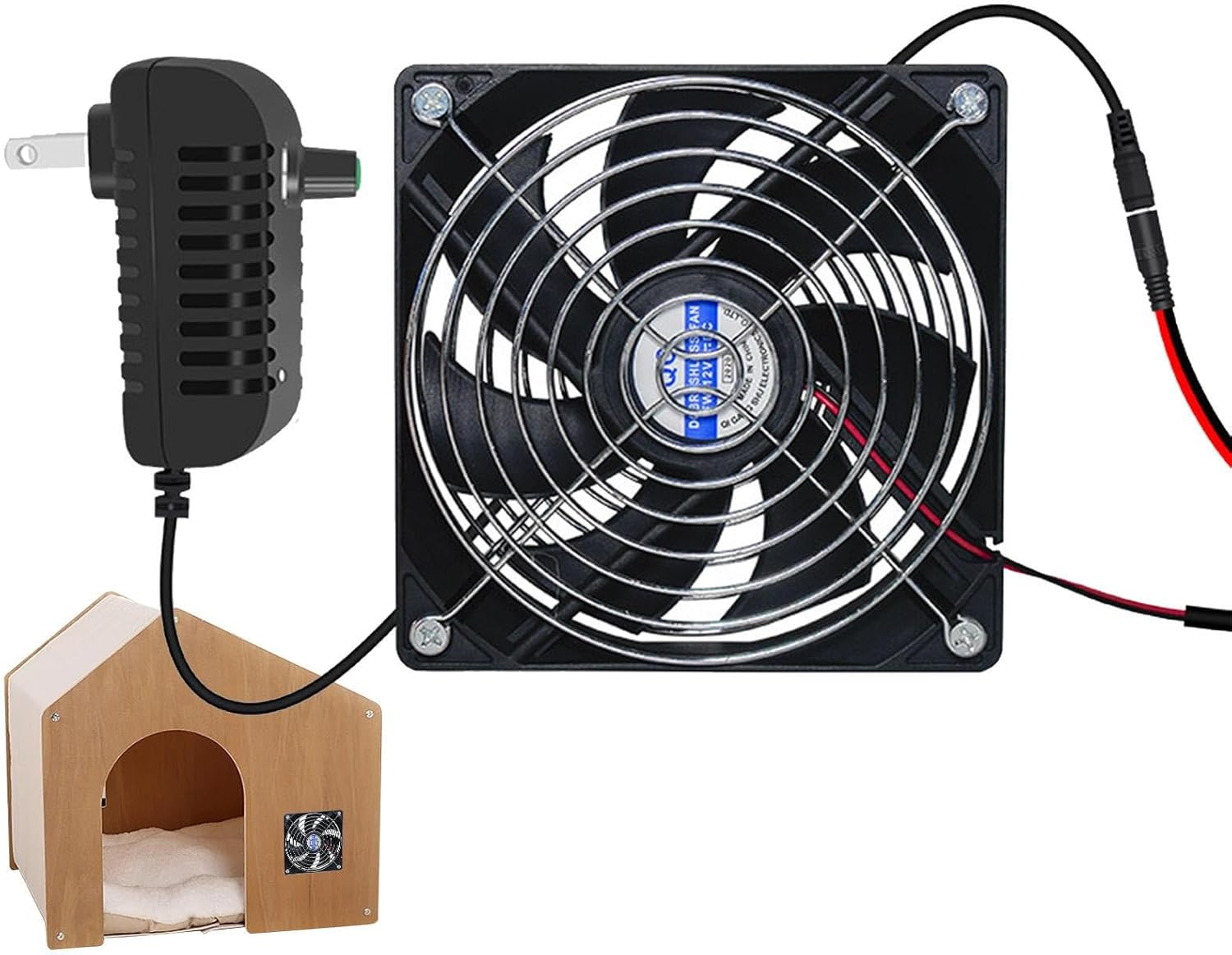 Amazon.com: MKYOKO Automatic Vent Fan, Ventilation Extractor, Vent ...