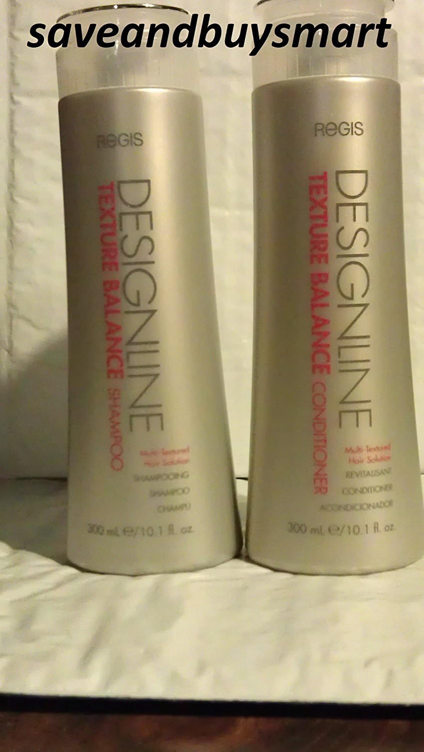 Regis Designline Texture Balance Duo Shampoo 10.1oz and Conditioner 10 ...
